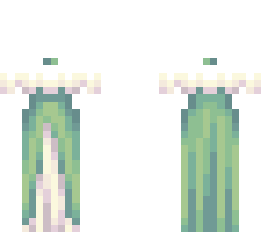 Butterfly Inspired Princess Dress - Base | Minecraft Skin