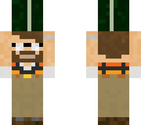 holding block | Minecraft Skins