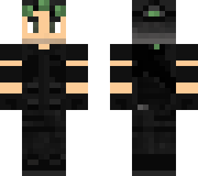 Sam Fisher -Splinter Cell - Classic infiltration Short Sleeve Suit | Minecraft Skin