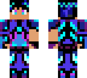 blue god | Minecraft Skins