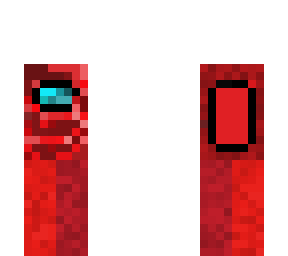 among us (Red) (crewmate) | Minecraft Skin
