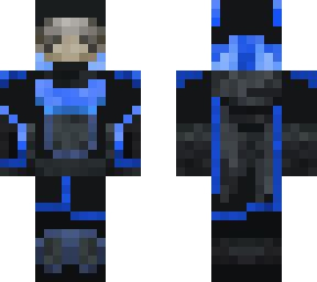 blue helldiver | Minecraft Skin