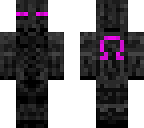 Enderman in a suit w/ armor | Minecraft Skin