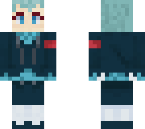 Fuuka collab with spiffywizz | Minecraft Skin