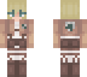 Annie Leonhart/Female Titan | Minecraft Skin