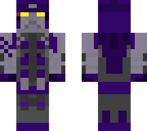 Armada Tidal Wave (Purple and Grey Colors) | Minecraft Skin
