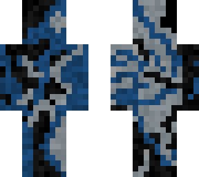 Blue Creature | Minecraft Skin