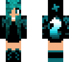 demon wolf girl | Minecraft Skins