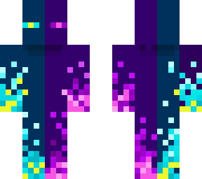 Fire Enderman | Minecraft Skin