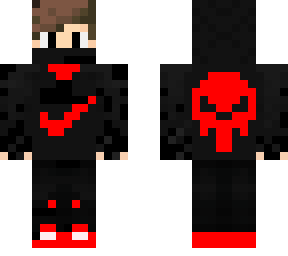 red gamer boy | Minecraft Skins