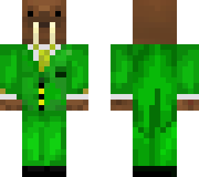 Irish suit Walrus | Minecraft Skin