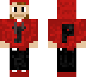 red jacket | Minecraft Skin
