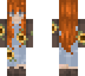 sunflower skin | Minecraft Skin