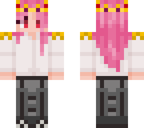 technoblade with a crown | Minecraft Skin