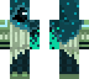 Bare-Bones Sculk creature | Minecraft Skin