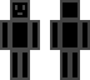 black outline | Minecraft Skins