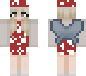 mushroom girl | Minecraft Skins