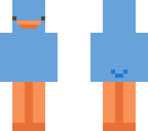 blue duck | Minecraft Skins