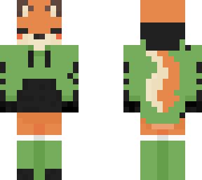 Cute fox | Minecraft Skin