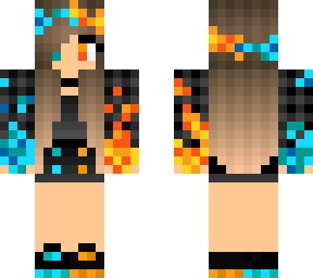 fire and ice skins | Minecraft Skins