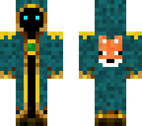 Mage of the Fox Cloak | Minecraft Skin