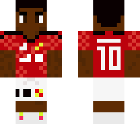 Marcus Rashford skin Manchester United 23/24 | Minecraft Skin