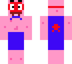 Starfish Man | Minecraft Skin