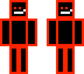 red and black | Minecraft Skins