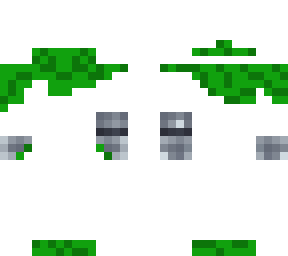 Green Stealth Skin Template | Minecraft Skin