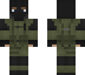 MSF Soldier ( J. Fatigues - MGS PW ) | Minecraft Skin