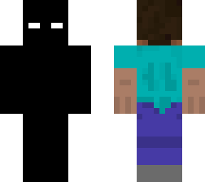Shadow Steve. | Minecraft Skin