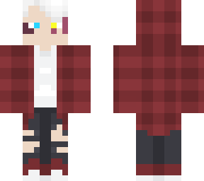 red flannel | Minecraft Skins