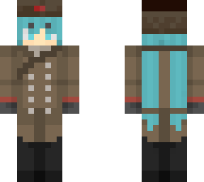 Communist Miku | Minecraft Skin