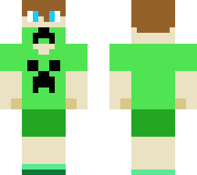 Creeper Boy Minecraft Trailer Style | Minecraft Skin