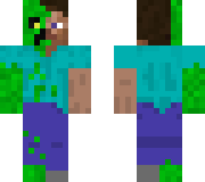 creeper steve | Minecraft Skins