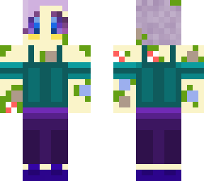 End Mushroom Golem | Minecraft Skin