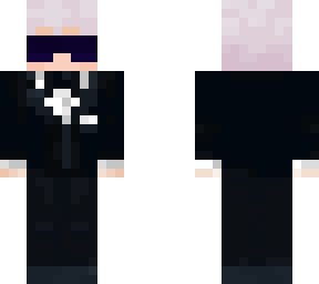 Gojo in suit | Minecraft Skin