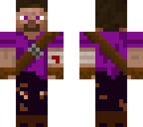 purple steve | Minecraft Skins