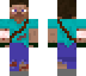 Zombie Apocalypse Steve | Minecraft Skin