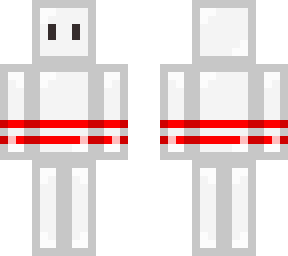 bowling pin with eyes | Minecraft Skin