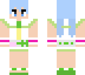 cure princess macadamia hula dance | Minecraft Skin