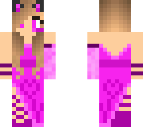 pink dress | Minecraft Skins