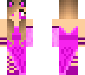 pink dress | Minecraft Skins