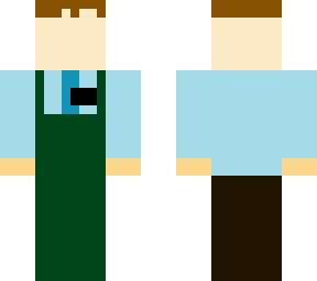Faceless Worker | Minecraft Skin