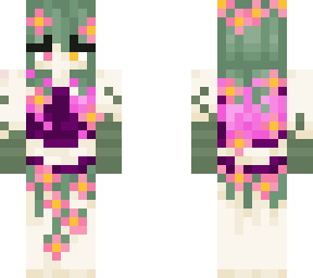 Flower elf girl | Minecraft Skin