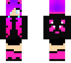 Panda gamer girl | Minecraft Skin