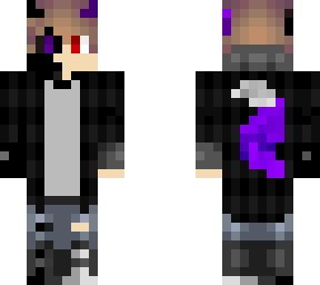 void demon wolf boy | Minecraft Skin