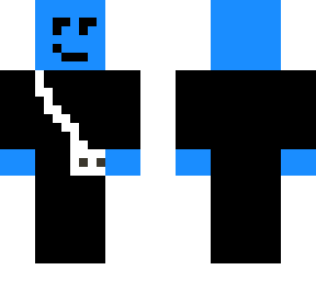 Blue Man | Minecraft Skin