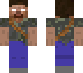 Climbing Herobrine | Minecraft Skin