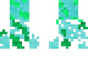 floating water with islands | Minecraft Skin